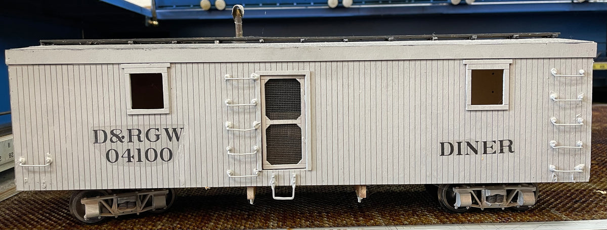 MOW Diner Car 04100 – ozarkminiatures